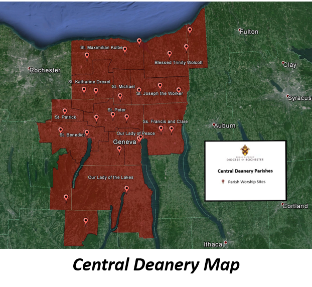 Deanery Maps | Pastoral Planning