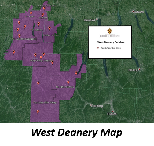 Deanery Maps | Pastoral Planning
